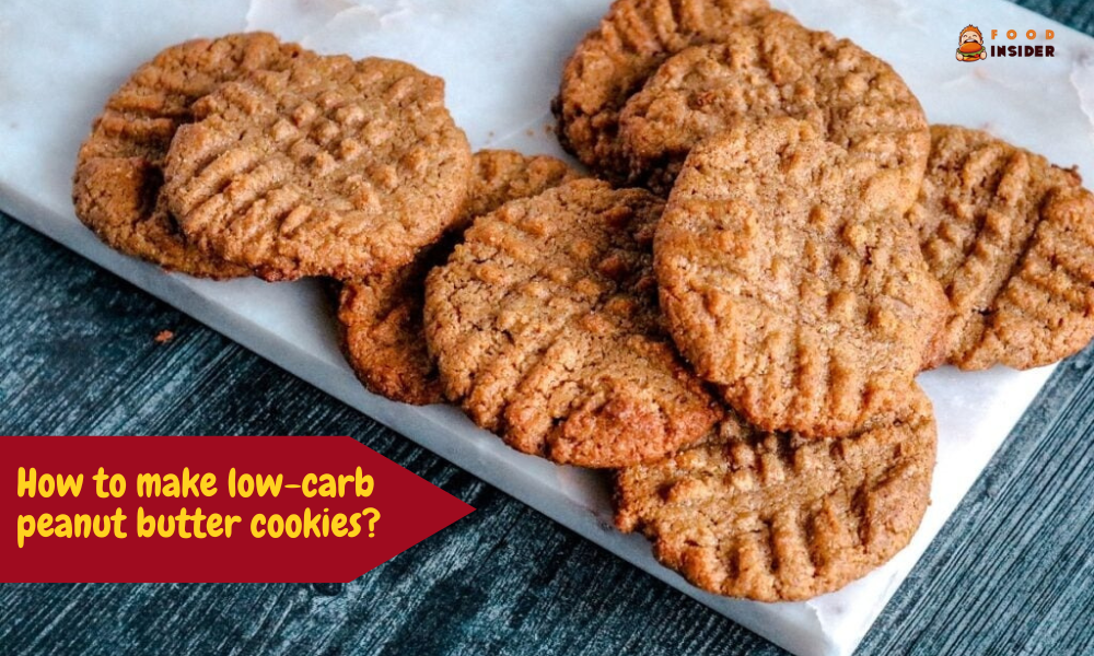 How to make low-carb peanut butter cookies?